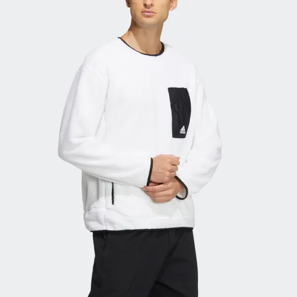 Adidas Fleece Crew Sw Logo