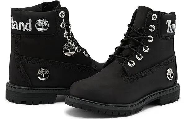 Timberland Inch Premium Waterproof Boots - Black/silver