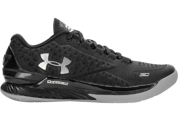 Under Armour Curry 1 Low " Silver - Black