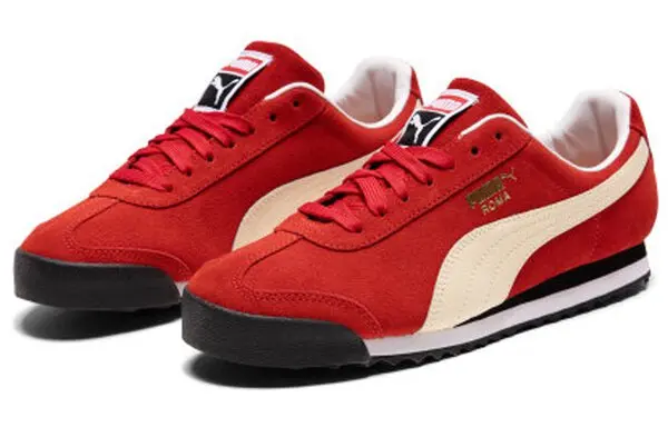 PUMA Roma Suede Sneakers - Red