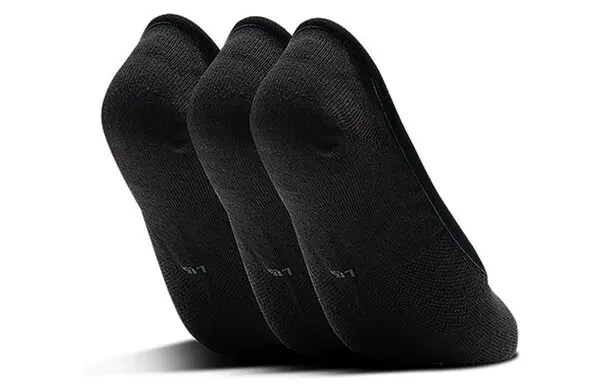 Under Armour Essential Lolo Liner Socks 3 Pack - Black