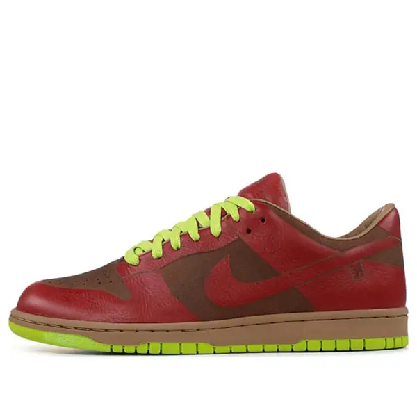 Nike Dunk Low 1 Piece 'laser Varsity Red Chartreuse - Default Color