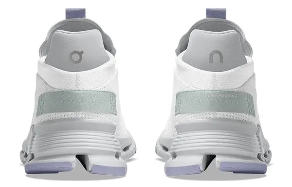 On Cloudnova Sneakers - White/glacier
