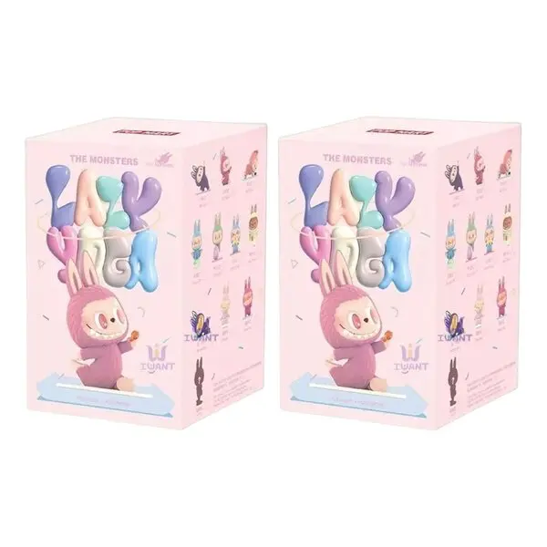 POP MART The Monsters Labubu Lazy Yoga Sealed Case - Multi-color