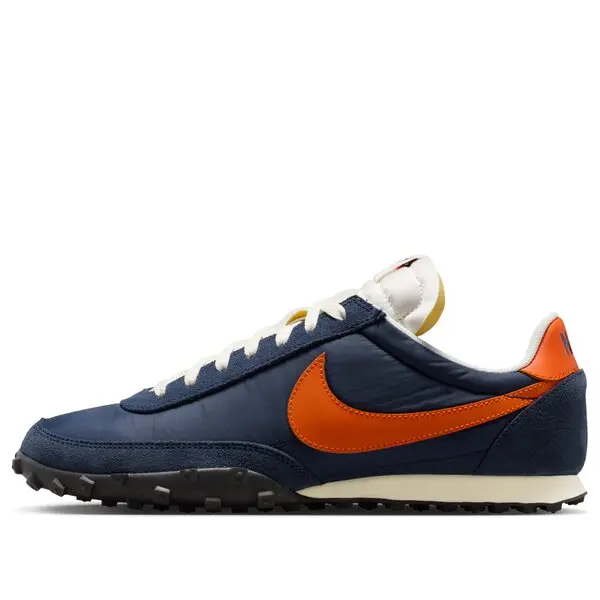 Nike Waffle Racer Sneakers - Navy/orange