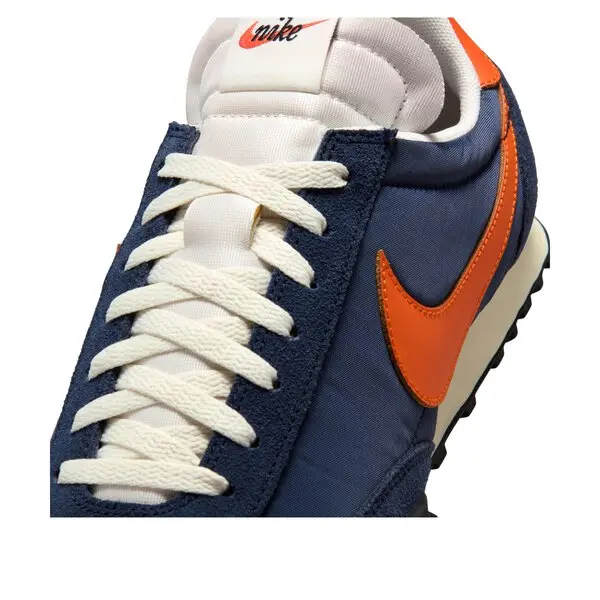 Nike Waffle Racer Sneakers - Navy/orange