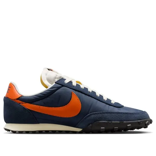 Nike Waffle Racer Sneakers - Navy/orange