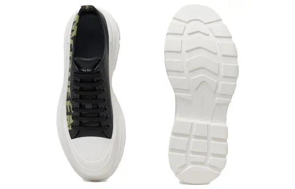 Alexander McQueen Tread Slick Graffiti Sneakers