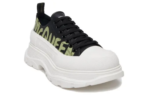 Alexander McQueen Tread Slick Graffiti Sneakers