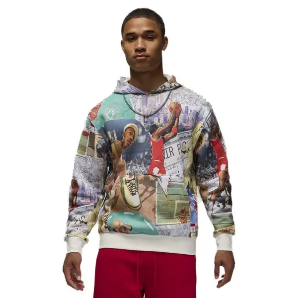 JORDAN Brooklyn Fleece Printed Hoodie - Multicolor