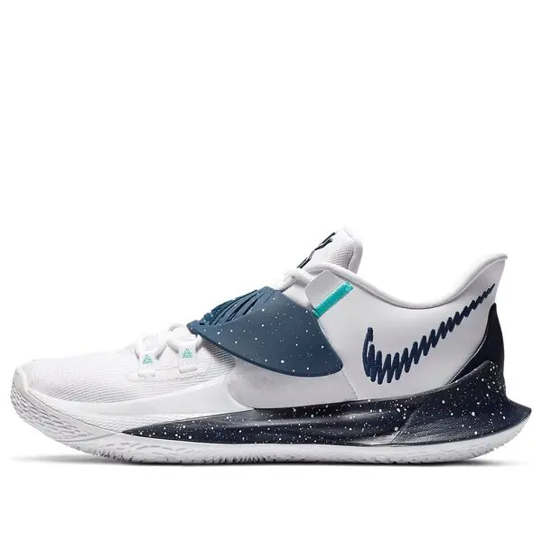 Nike Kyrie Low 3 Team Basketball Sneakers - White/blue