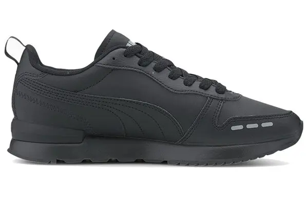 PUMA R78 "black" Athletic Sneakers - Black/gray