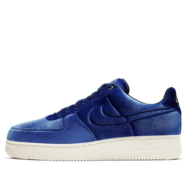Nike Force 1 Low '07 Premium Casual Sneakers - Blue/white