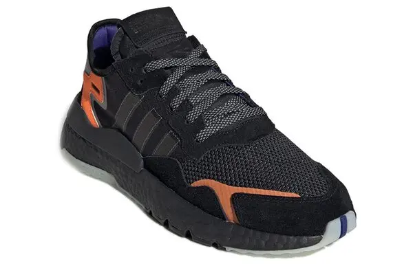 Adidas Nite Jogger Sneakers - Core Black/carbon/active Blue