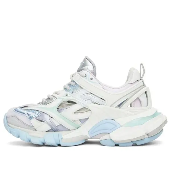 Balenciaga Track.2 Sneaker - White/blue/pink