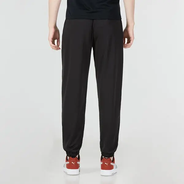 PUMA Logo Straight Fit Trackpants