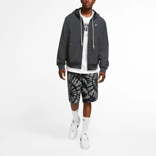 Nike Standard Issue Basketball Zip-up Hoodie Jacket