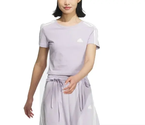 Adidas Short Sleeve T-shirt - Purple