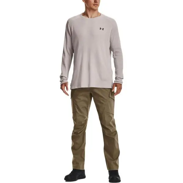 Under Armour Waffle Max Crew Long Sleeve Top