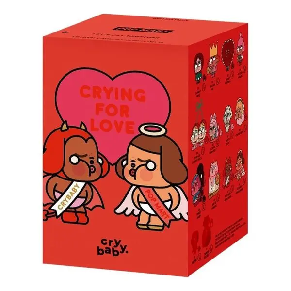POP MART Crybaby Crying For Love Figures Sealed Case - Multi-color