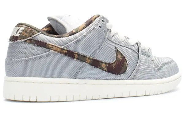 Nike Dunk Low "digital Camo - Wolf Grey/medium Olive-sail