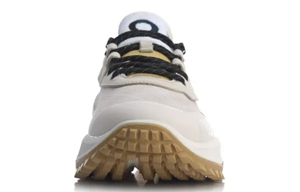 LI-NING Bull "cloudy White" Athletic Sneakers - White/brown