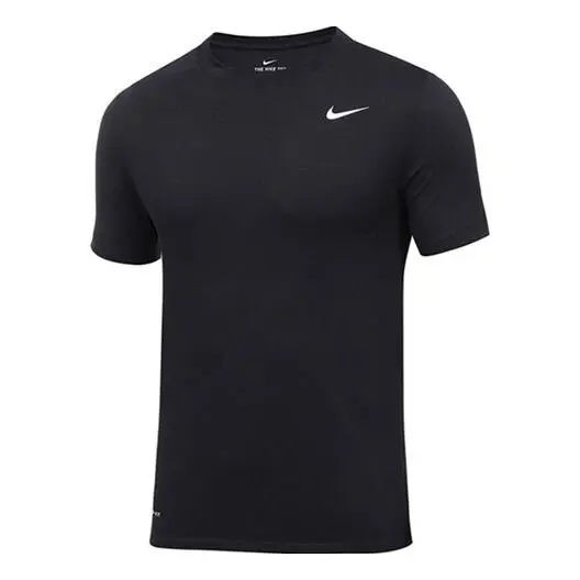 Nike Dry Tee Dfc Crew Solid Short Sleeve - Black