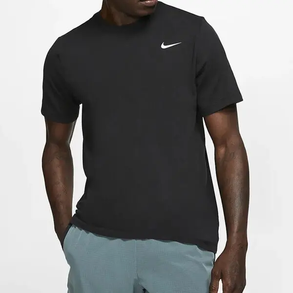 Nike Dry Tee Dfc Crew Solid Short Sleeve - Black