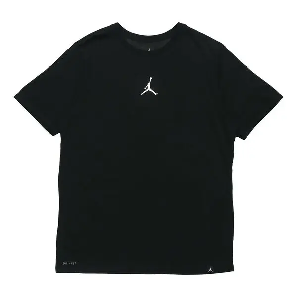 JORDAN Air Iconic Quick Dry Training Short Sleeve - Black