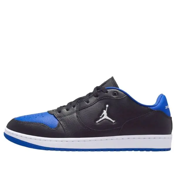 JORDAN Court Connect Low Sneakers - Black/blue