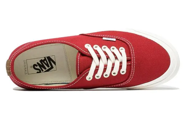 VANS Og Authentic Lx Sneakers - Red/white