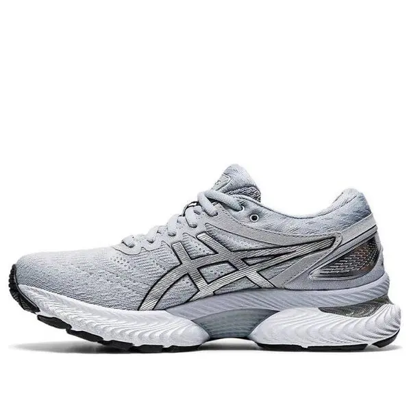 Asics Gel-nimbus 22 Platinum Running Shoes - Silver/grey