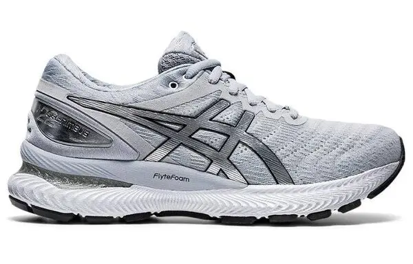Asics Gel-nimbus 22 Platinum Running Shoes - Silver/grey
