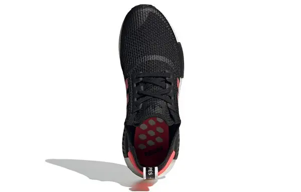 Adidas Nmd_r1 Signal Pink Sneakers - Black