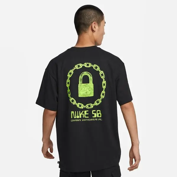 Nike On Lock Skateboarding T-shirt 'black
