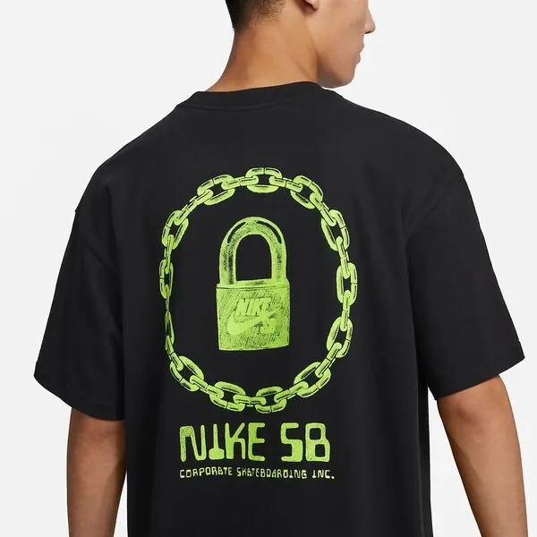 Nike On Lock Skateboarding T-shirt 'black