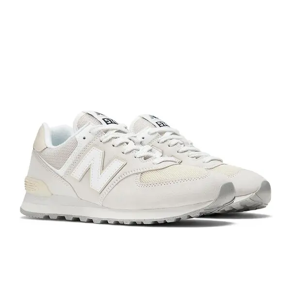 NEW BALANCE 574 Sneakers - White/grey