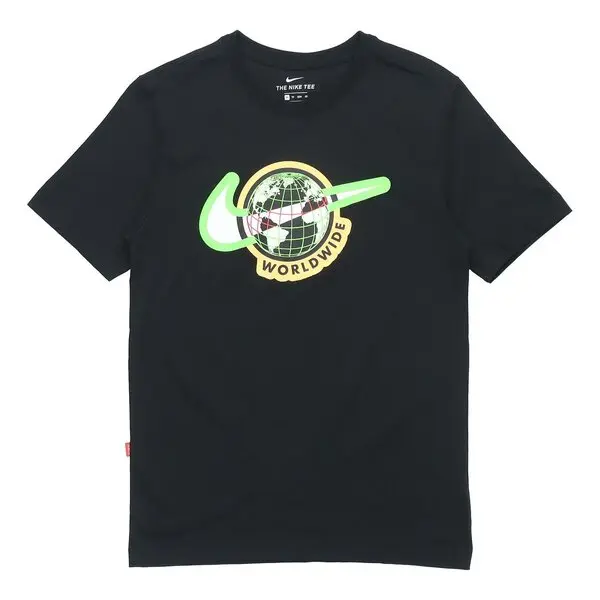 Nike Worldwide Sports Printing Short Sleeve - Black