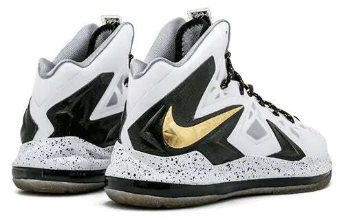Nike Lebron P.s. Elite+ Sneakers - White/goldyellowgold/black
