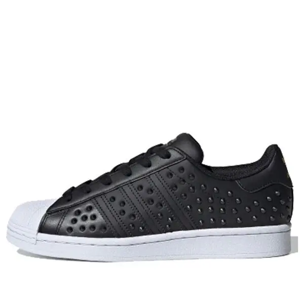 Adidas Superstar Core Stud Low Top Sneakers - Black