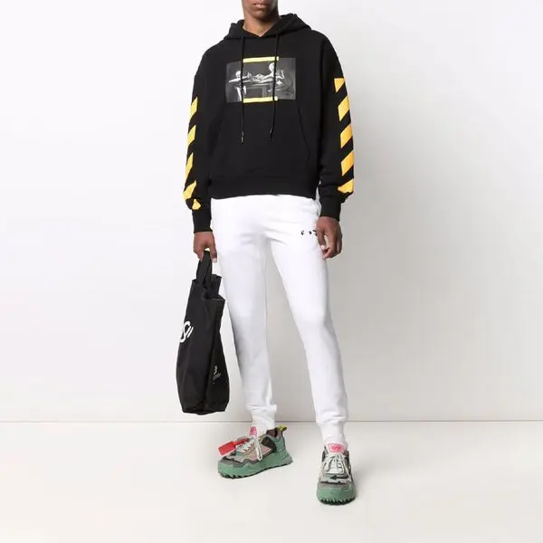 Off-White Painting Print Hoodie