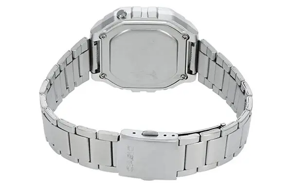 Casio Digital Multi-function Watch With Stainless Steel Band