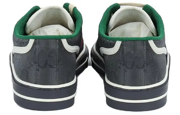 Gucci Tennis 1977 Off The Grid Low Top Sneakers - Grey/blue/red
