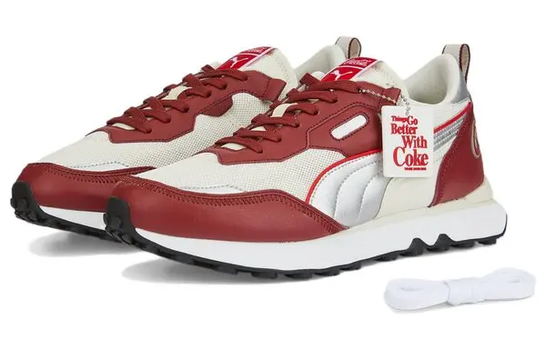 PUMA X Coca-cola Rider Fv "intense Silver - Red