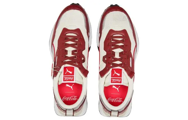 PUMA X Coca-cola Rider Fv "intense Silver - Red
