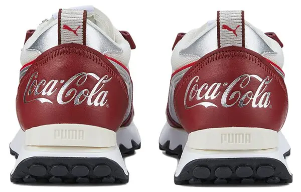 PUMA X Coca-cola Rider Fv "intense Silver - Red