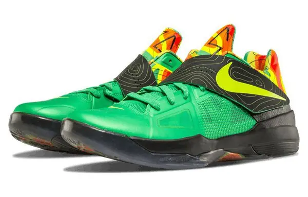 Nike Zoom Kd 4 "weatherman" Basketball Sneaker - Green