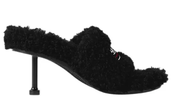 Balenciaga Furry Mules