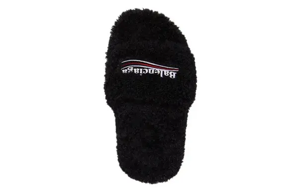 Balenciaga Furry Mules