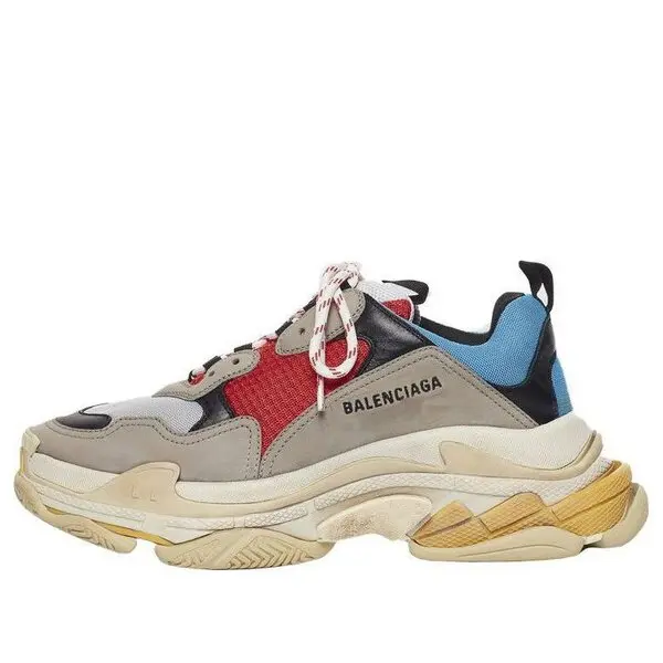 Balenciaga Triple S Sneaker - Blue/gray/red